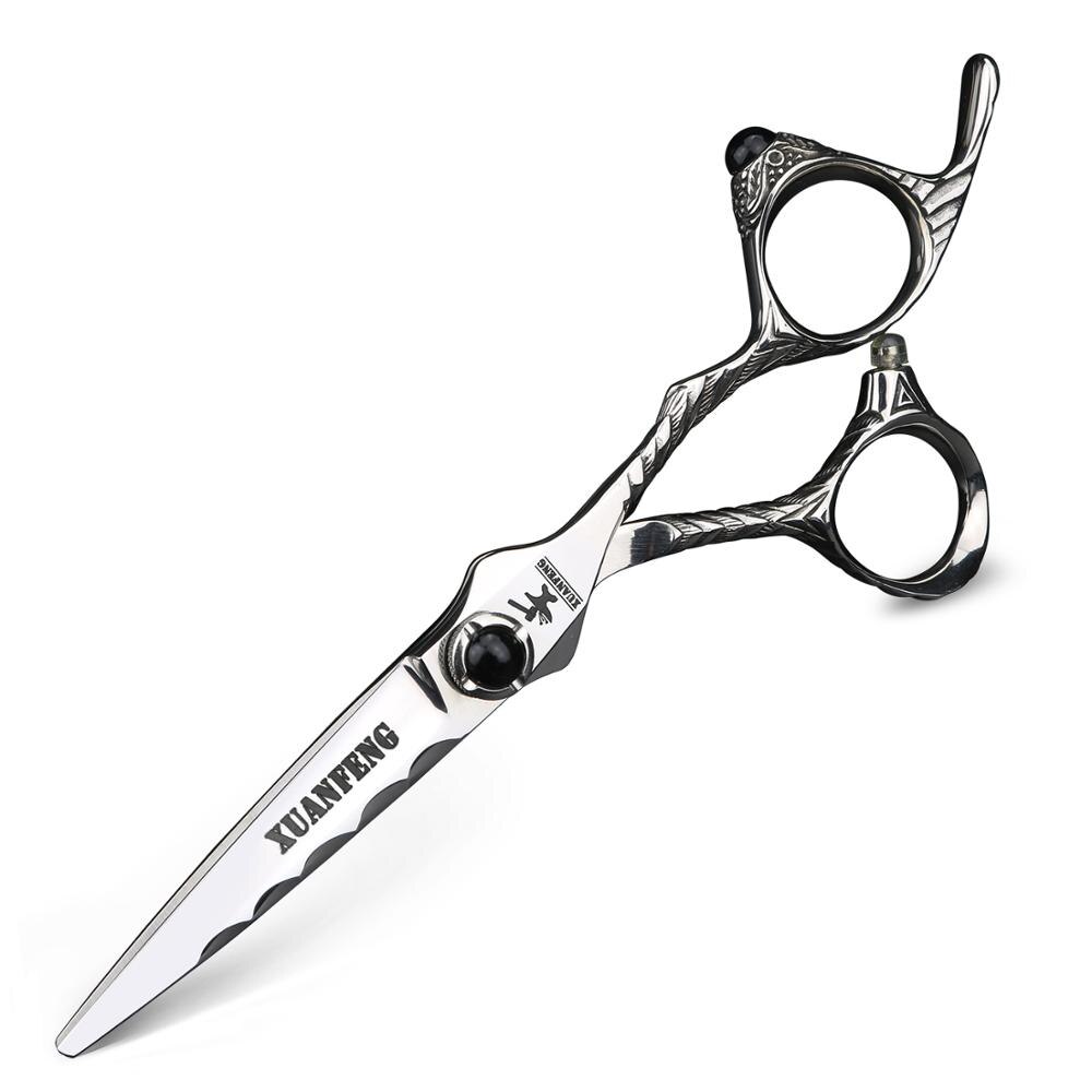 Hairdressing Scissors 6 inch Silver 440C Steel Cut... – Grandado