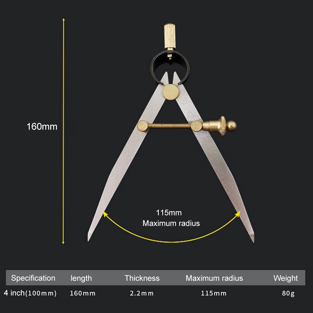 Edge Creaser Vleugel Divider Scratch Roterende Naa... – Grandado