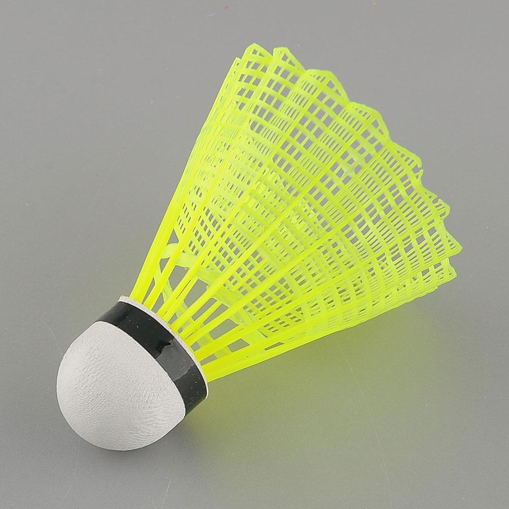 6 Pcs Trein Gym Geel Nylon Shuttles Badminton Bal ... – Grandado
