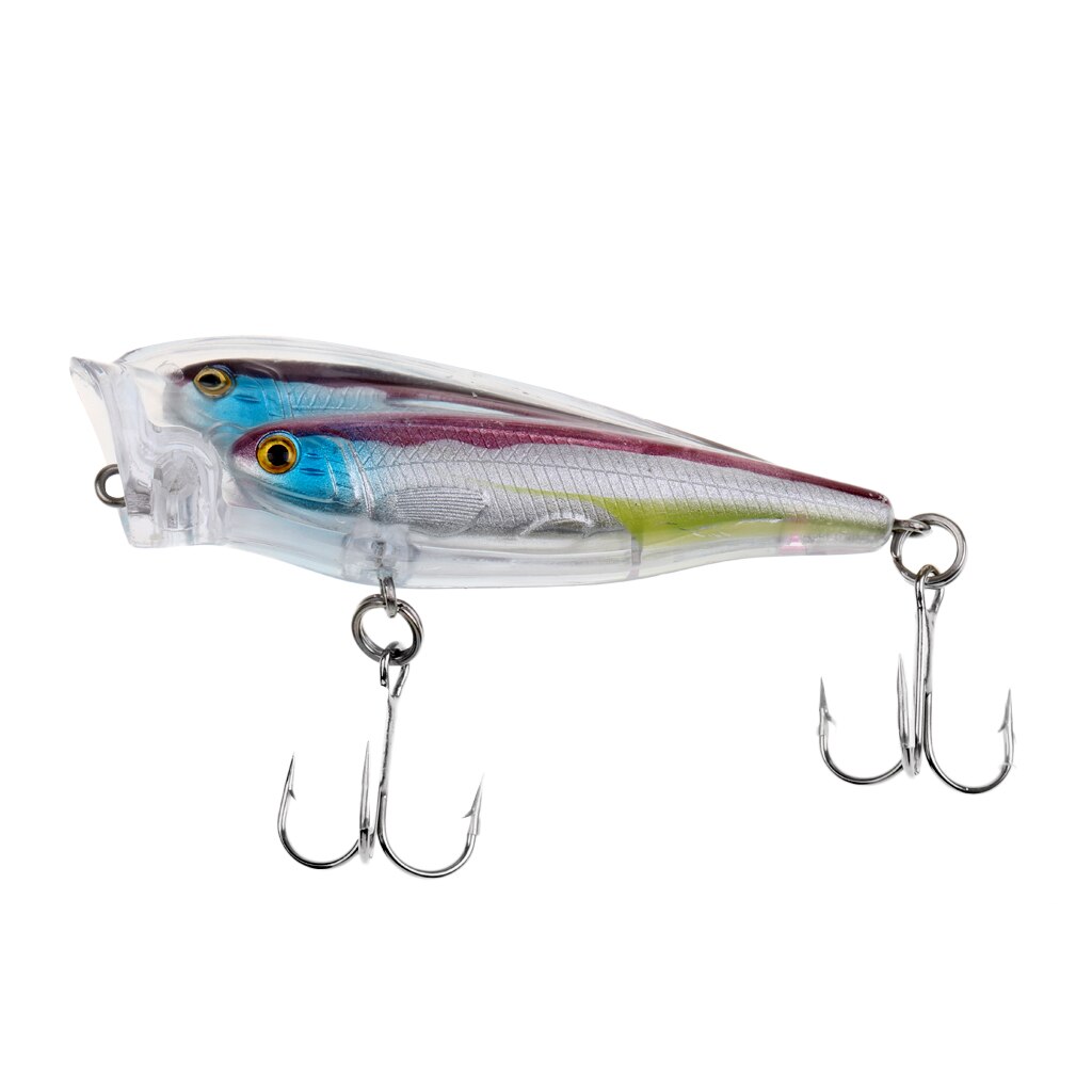 12.5g 7.5cm Artificial Glass Minnow Popper Fishing... – Grandado