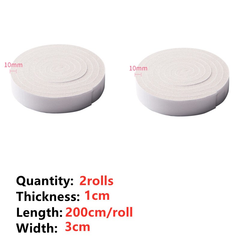2 rolls Door Window Sealing Strips Sound-Proof Doo... – Grandado