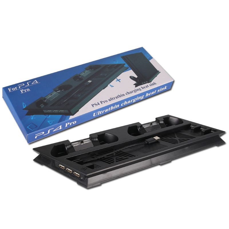 Cooling Fan Vertical Stand Station Charger for PS4... – Grandado