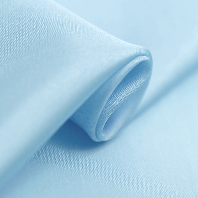8mm silk habotai fabric sky blue color 114cm width... – Vicedeal