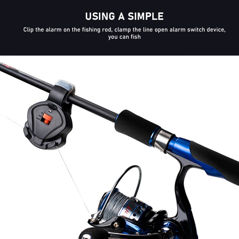 Portable Fishing Bite Alarm ABS Fishing Alarm Acce... – Grandado