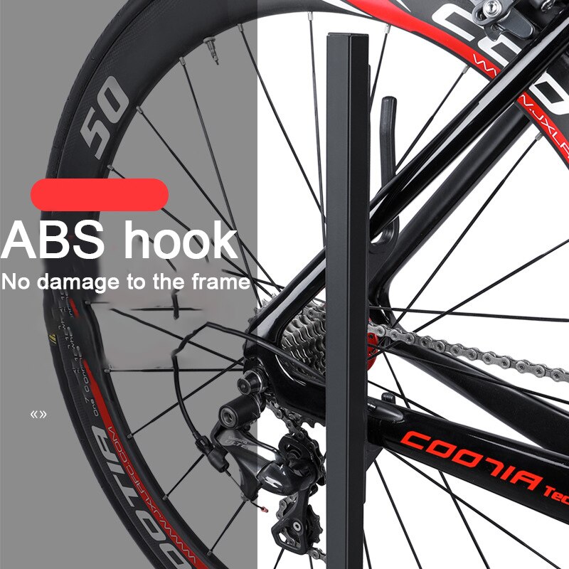 Bicycle Support Stand Floor Metal Bike Repair Stan... – Grandado