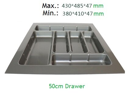 45cm-60cm Sizing ABS Plastic Cuttable cutlery tray... – Grandado