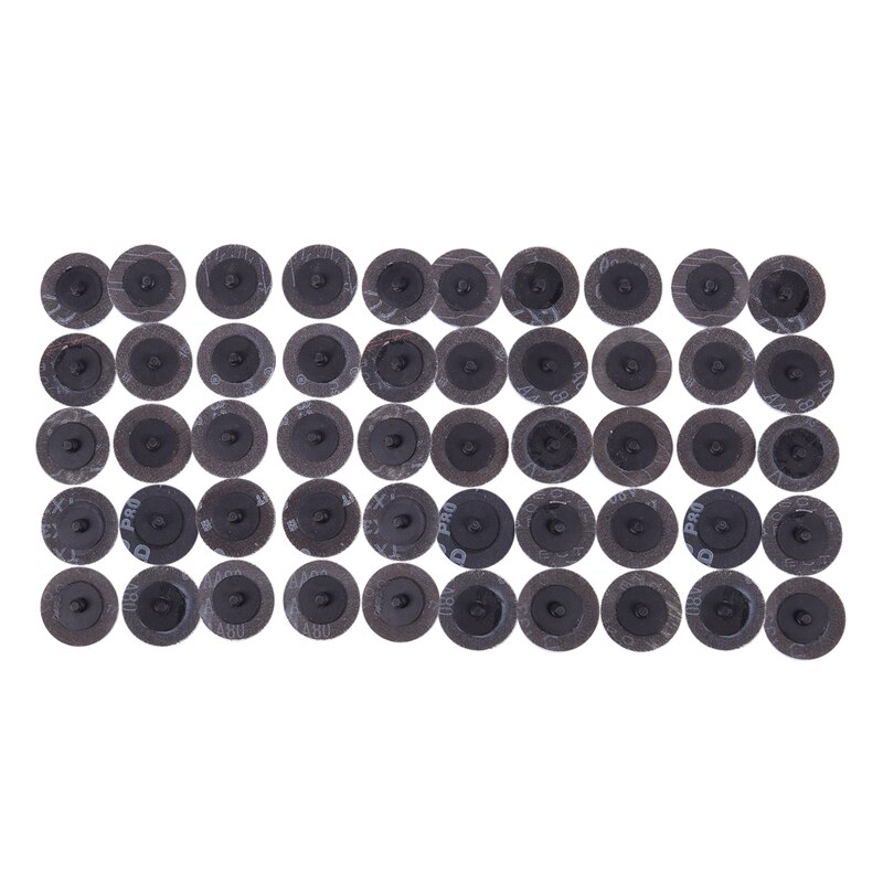 50 PCS 2 inch /50 mm 80 Grit Roll Lock Sanding Rol... – Grandado