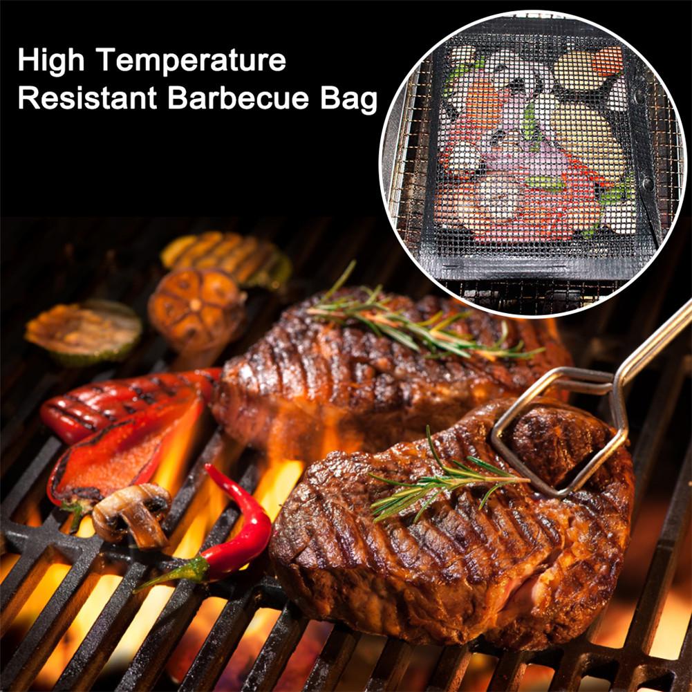 Herbruikbare Non-stick Mesh Grillen Tas Hittebeste... – Vicedeal