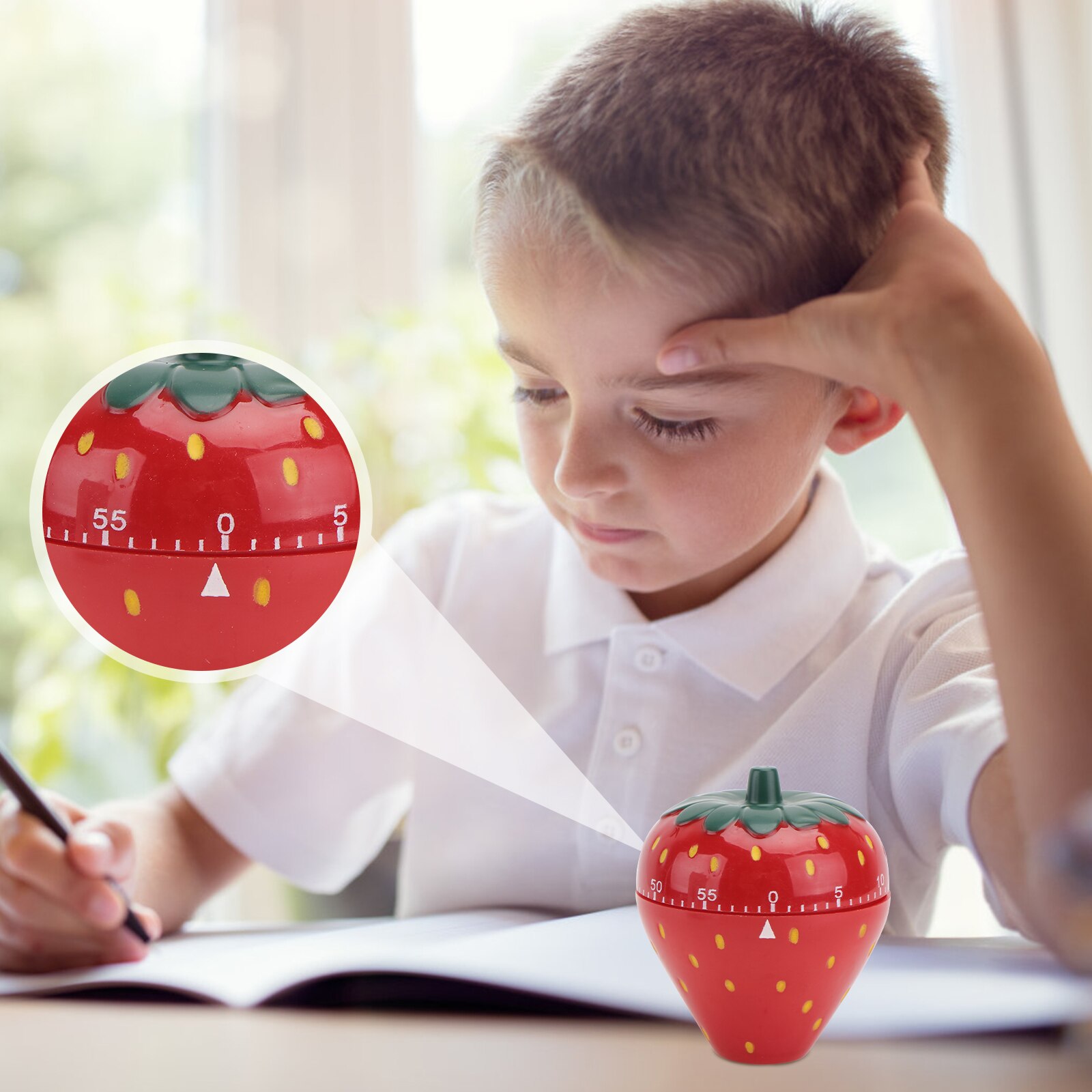 1Pc Fruit Shaped Timer Timing Device Mechanical Ti... – Grandado