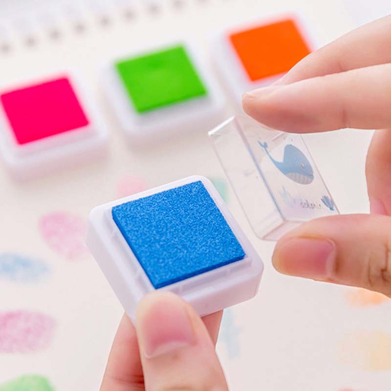 12/24 Colours Ink Pads Children Fingerprint Pictur... – Vicedeal