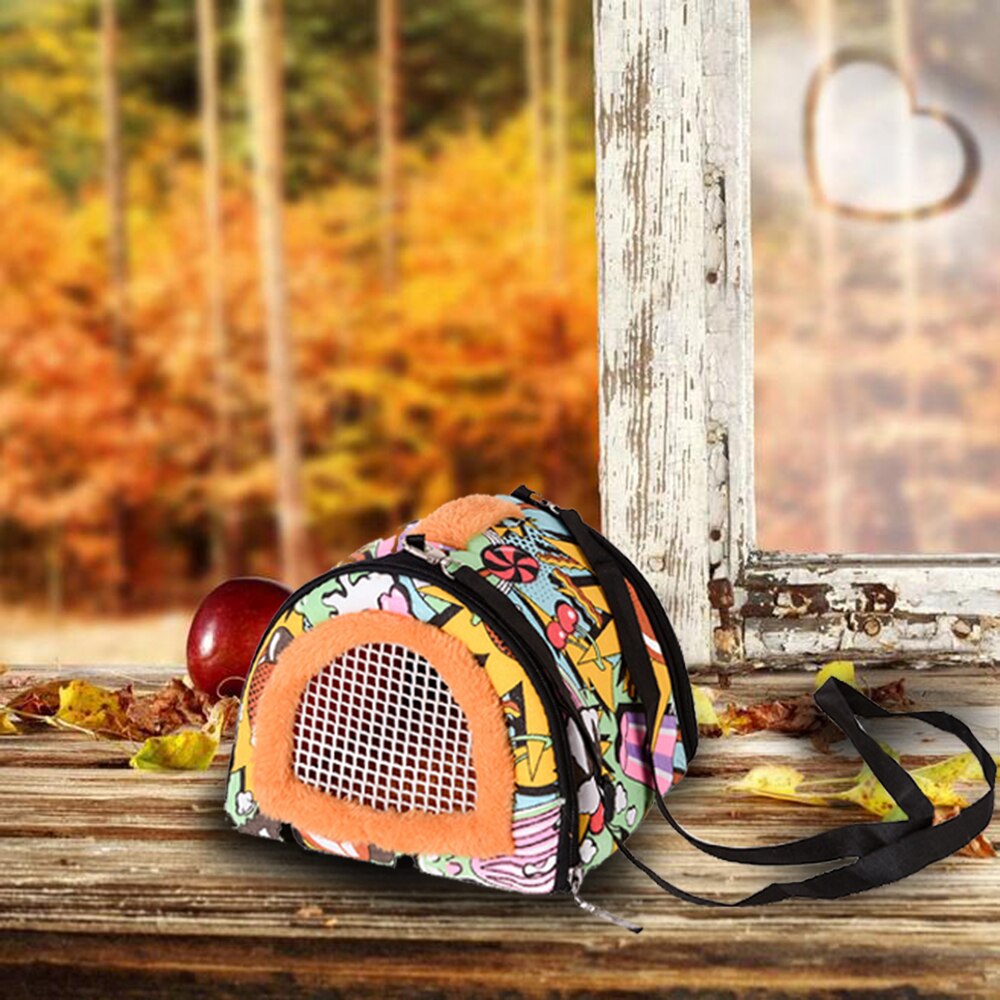 Portable Small Pet Travel Bag Hamster Carrier Brea... – Vicedeal