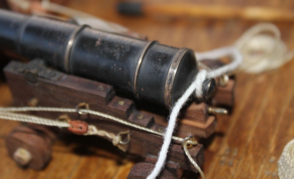 classic Warship model cannon assemble Scale 1/30 T... – Grandado