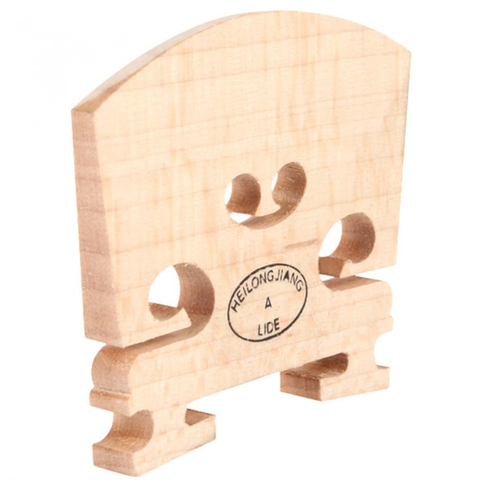 Maple Violin Bridge Regular Type 1/8 & 1/4 &am... – Grandado