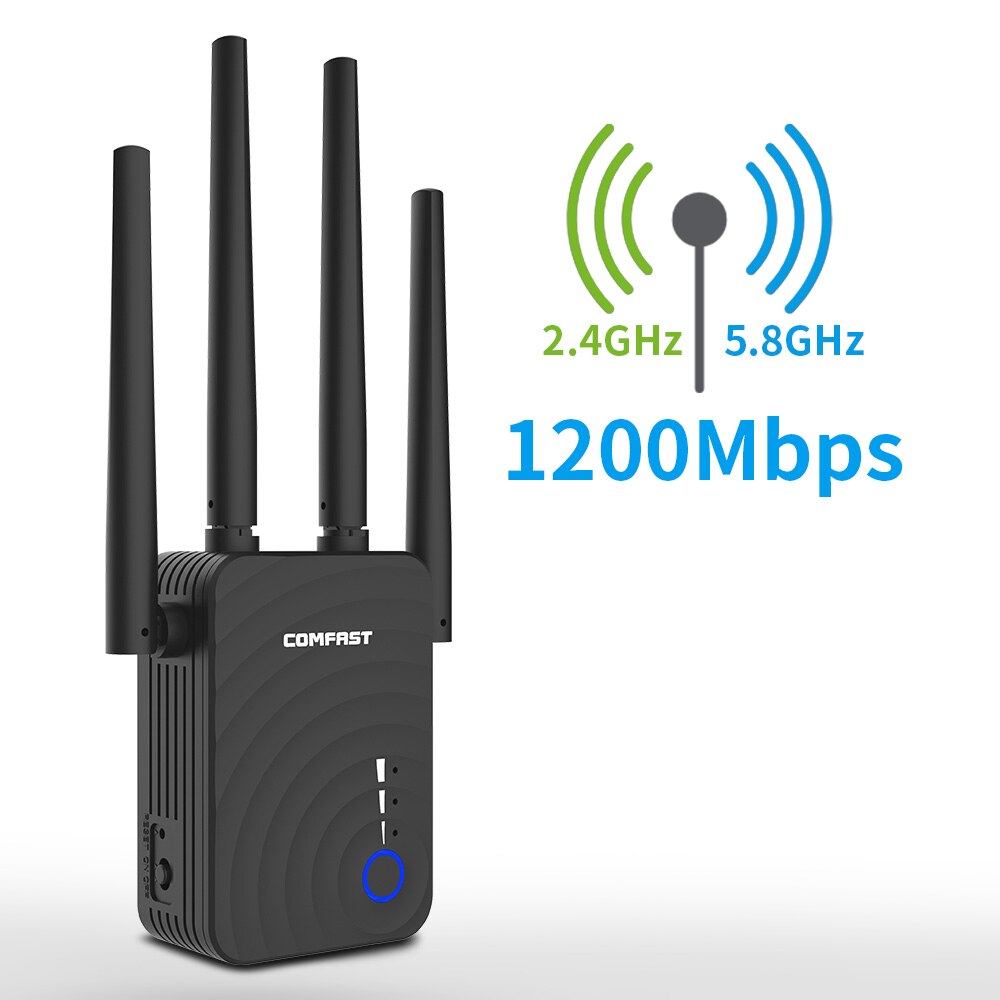 Wireless Wifi Extender Repeater300/ 1200Mbps Wi-Fi... – Vicedeal