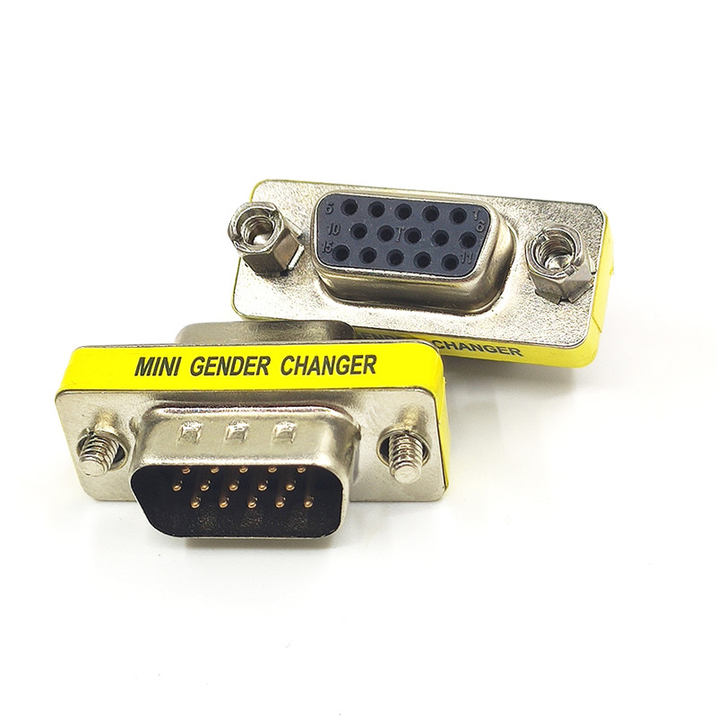 1Pcs DB15 Vga Connector Mini Gender Changer Adapte... – Vicedeal