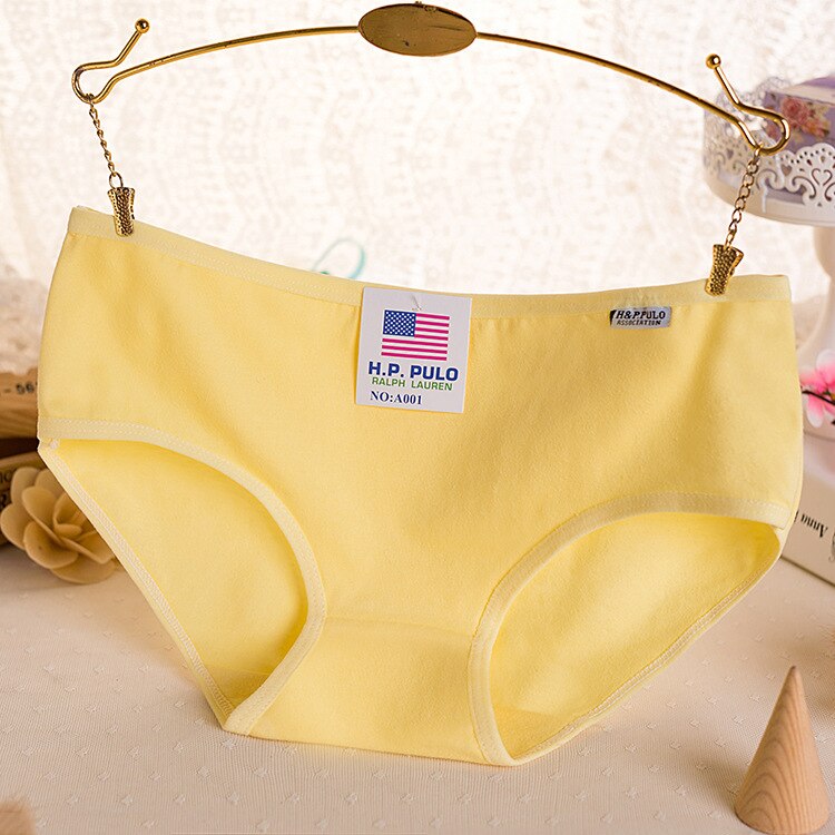 4pcs/Lot Big Girl Candy Color Cotton Briefs White ... – Grandado