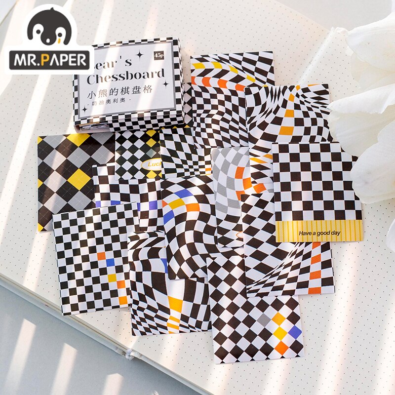 Mr.paper 8 bear& #39 ;s schackbrädeserie pumpande ... – Grandado