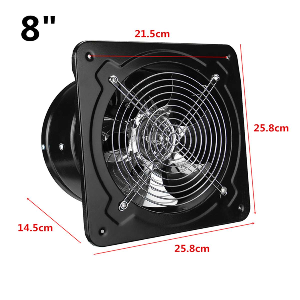 4/6/7/8Inch Extractor Ventilator Luchtblazer Hoge ... – Vicedeal