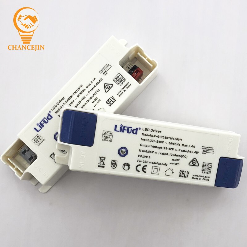 Lifud LF-GIR050YM1200mA Led Driver 30-50W Led Tran... – Grandado