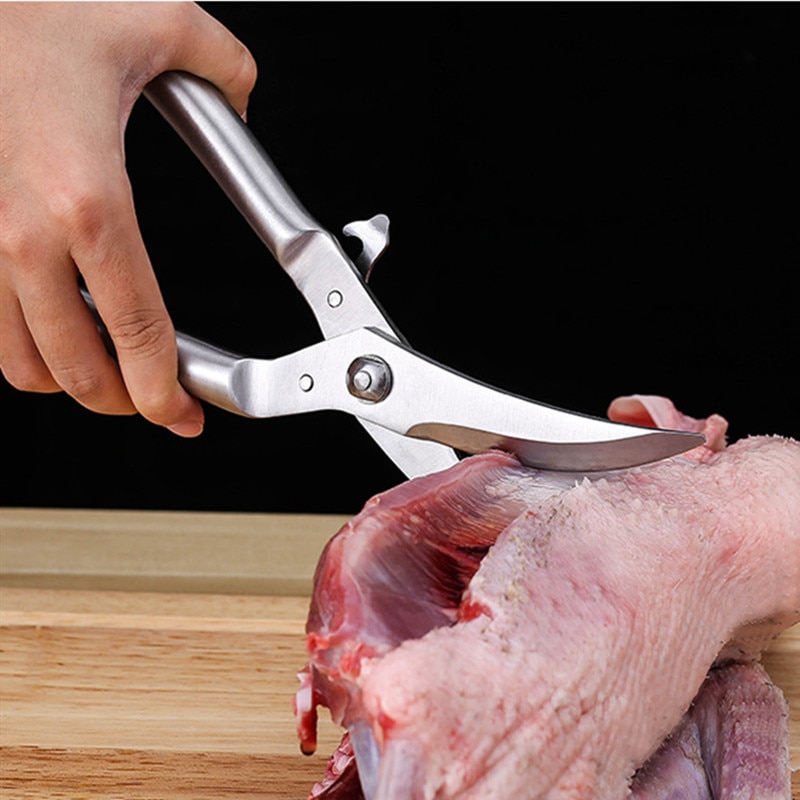Stainless Steel Poultry Kitchen Chicken Bone Sciss... – Grandado