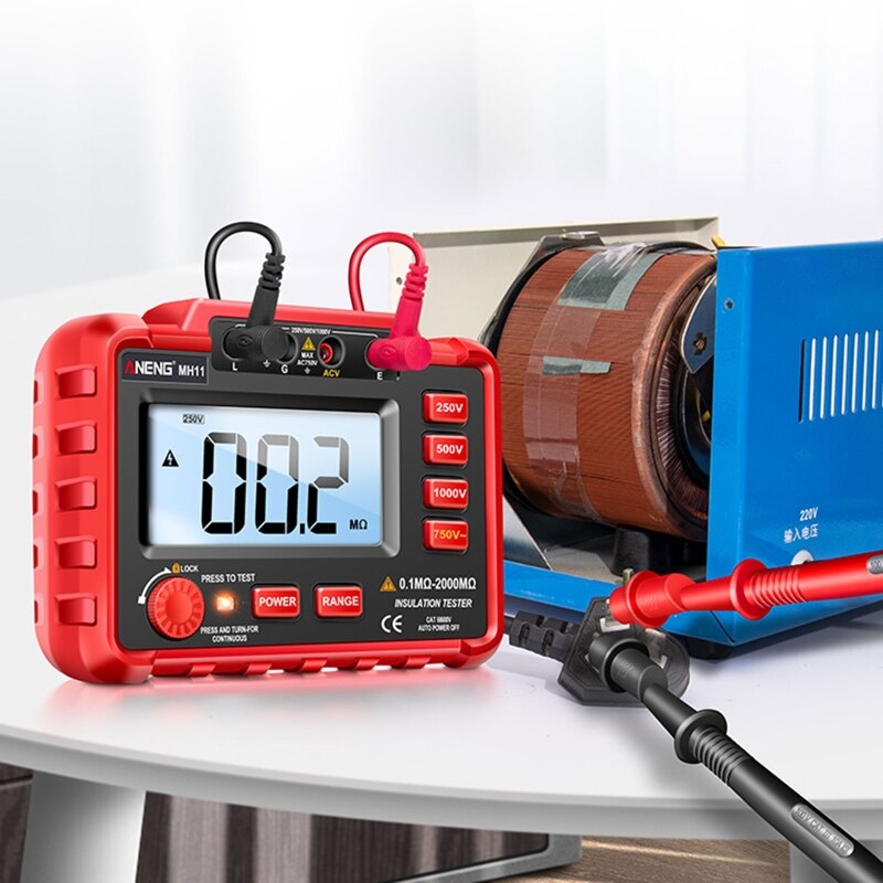 Insulation Resistance Meter with Data Hold Auto Po... – Vicedeal