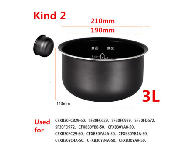 Rice Cooker Liner for SUPOR Pressure Cooker Lnner ... – Grandado