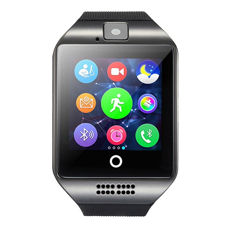 Relógio inteligente com câmera, q18 bluetooth smar... – Grandado