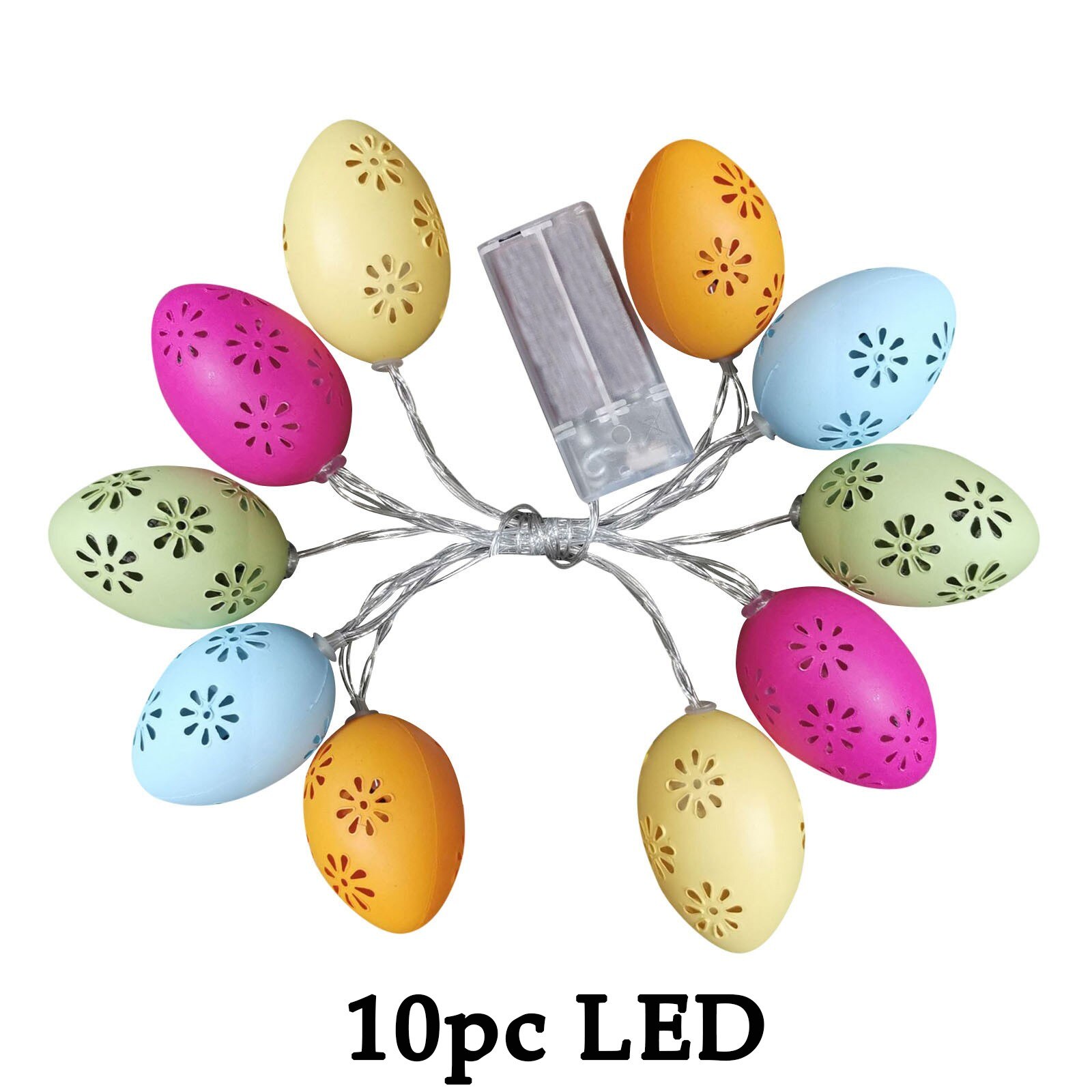 10/20/40 Led Light Easter Eggs For Easter Party De... – Grandado