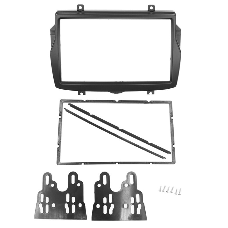 Car Radio Fascia Trim Kit,2 Din DVD Frame Install ... – Vicedeal