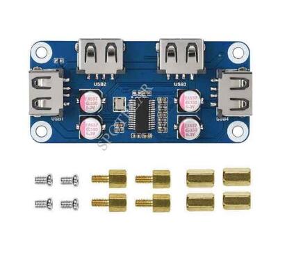 Raspberry Pi Zero Series USB HUB BOX USB HUB HAT (... – Grandado