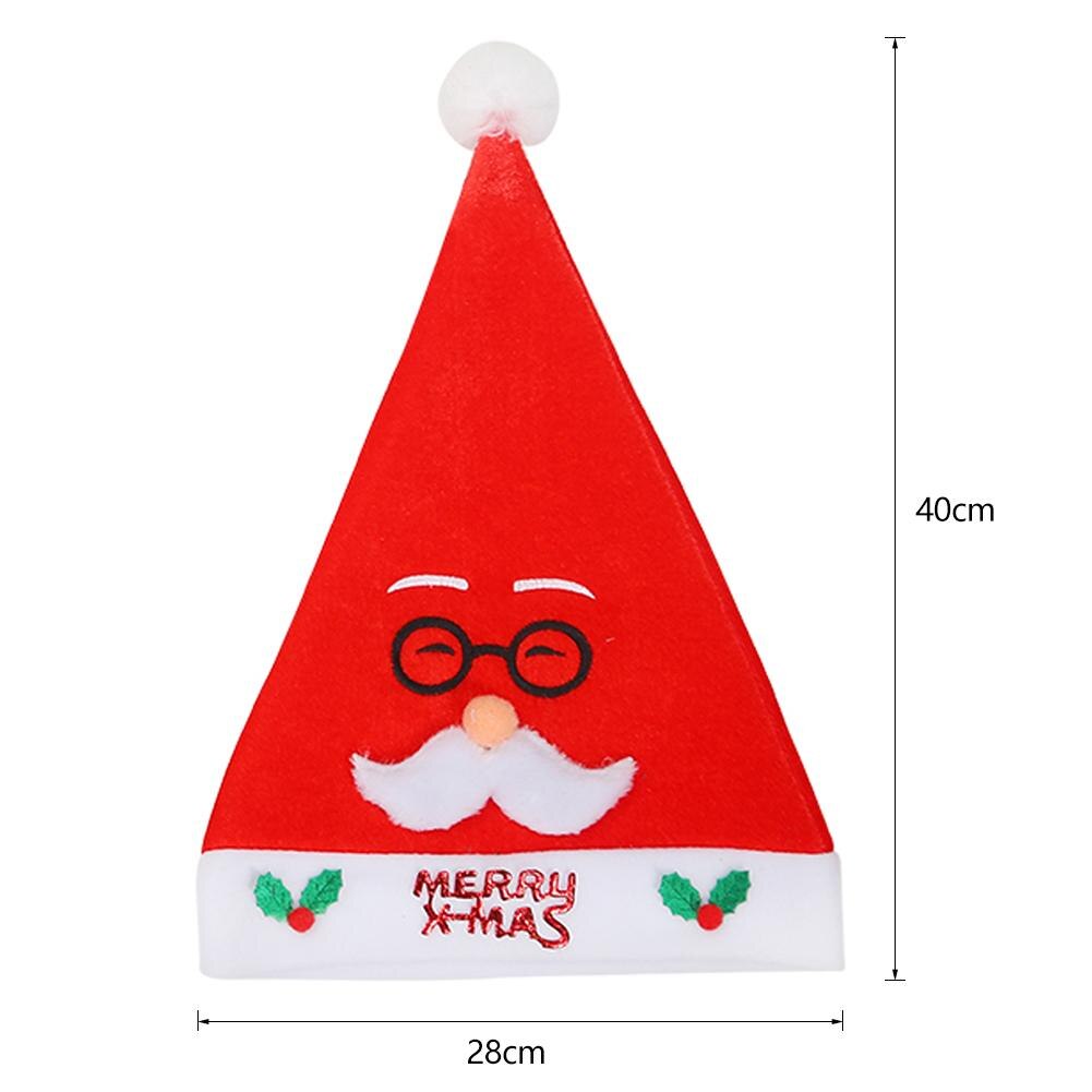 Cute Winter Antlers Santa Claus Hat Soft Brushed C... – Grandado