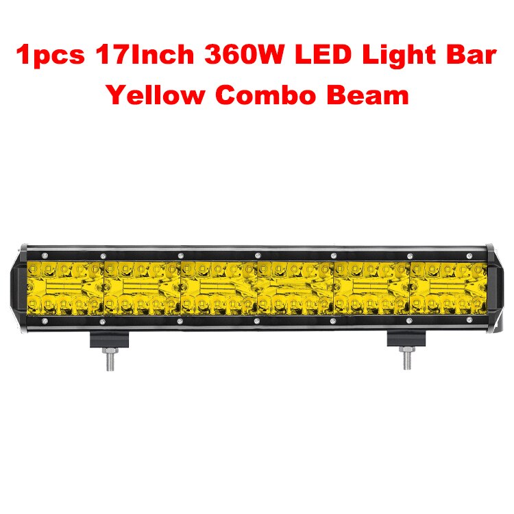 Nlpearl 4-20Inch 3 Rijen Led Light Bar Offroad 12V... – Grandado