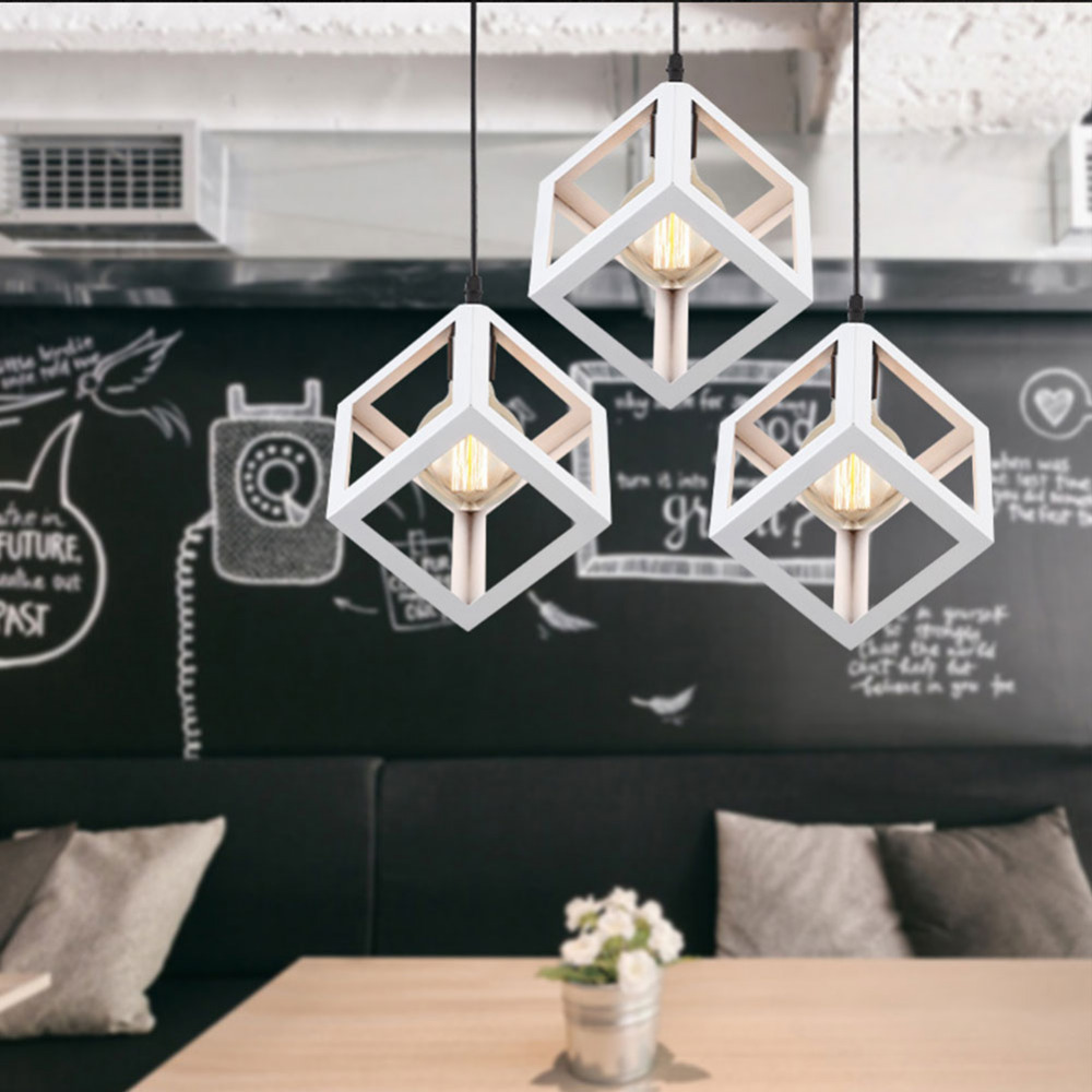 Nordic E27 Bulb Guard Light Cage Ceiling Pendant S... – Vicedeal