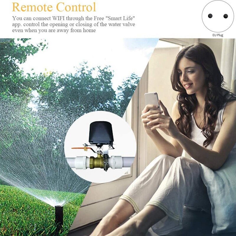 Smart WIFI Gas Water Valve Control Home Automation... – Grandado