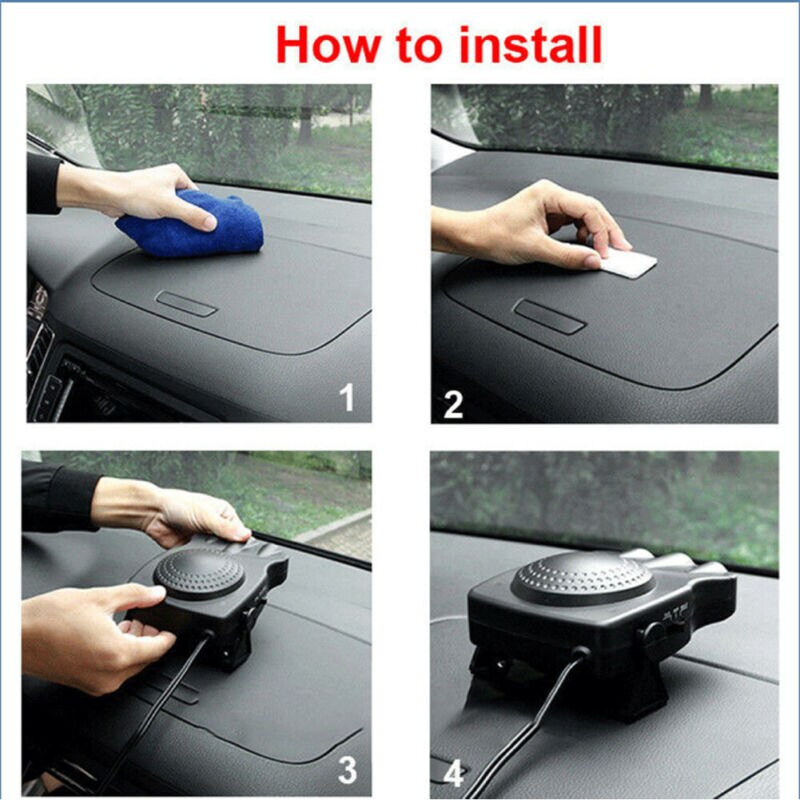 Car Heater 12V Dash Mount & Hand Portable & Cold F... – Grandado