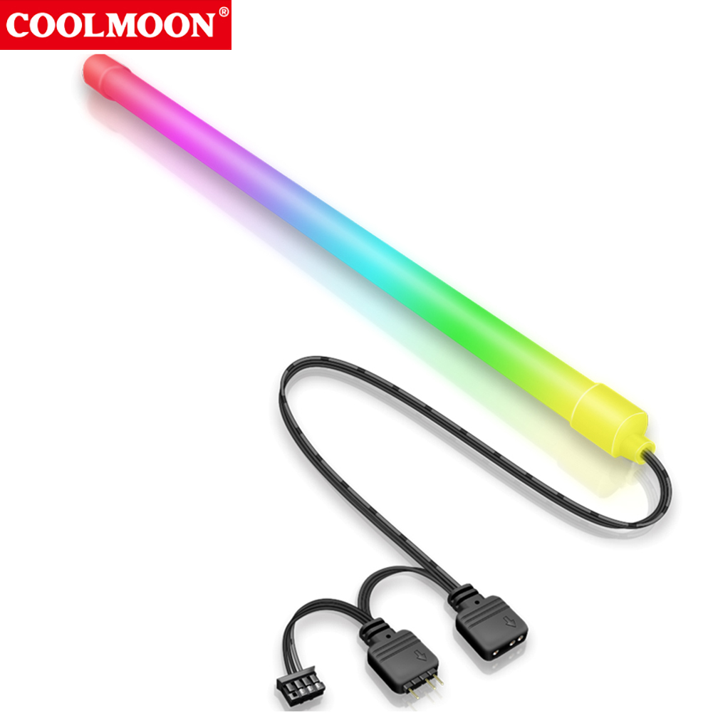 COOLMOON Y360 Silicone ARGB PC Case LED Light Bar ... – Vicedeal