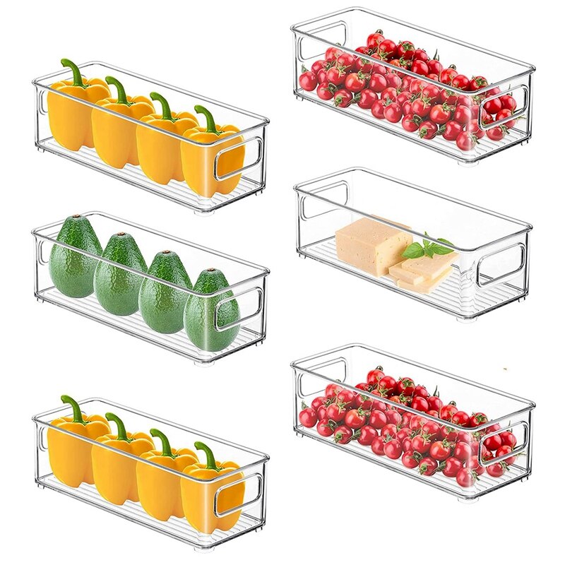 Fridge Organiser Set Stackable Small Fridge Boxes ... – Vicedeal