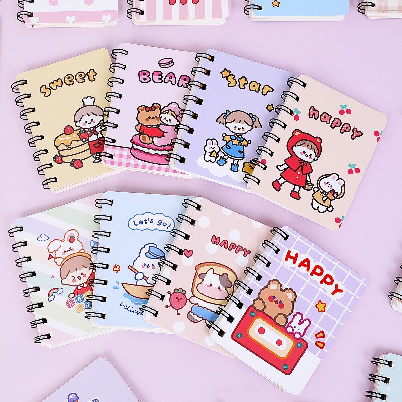 Kawaii 80 Sheet Mini Pocket Diary Notebooks Agenda... – Vicedeal