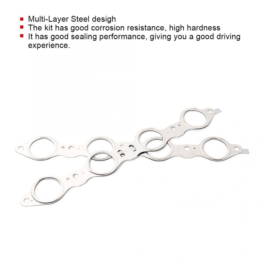 Exhaust Manifold Gaskets & Bolts Multi-Layer Steel... – Grandado