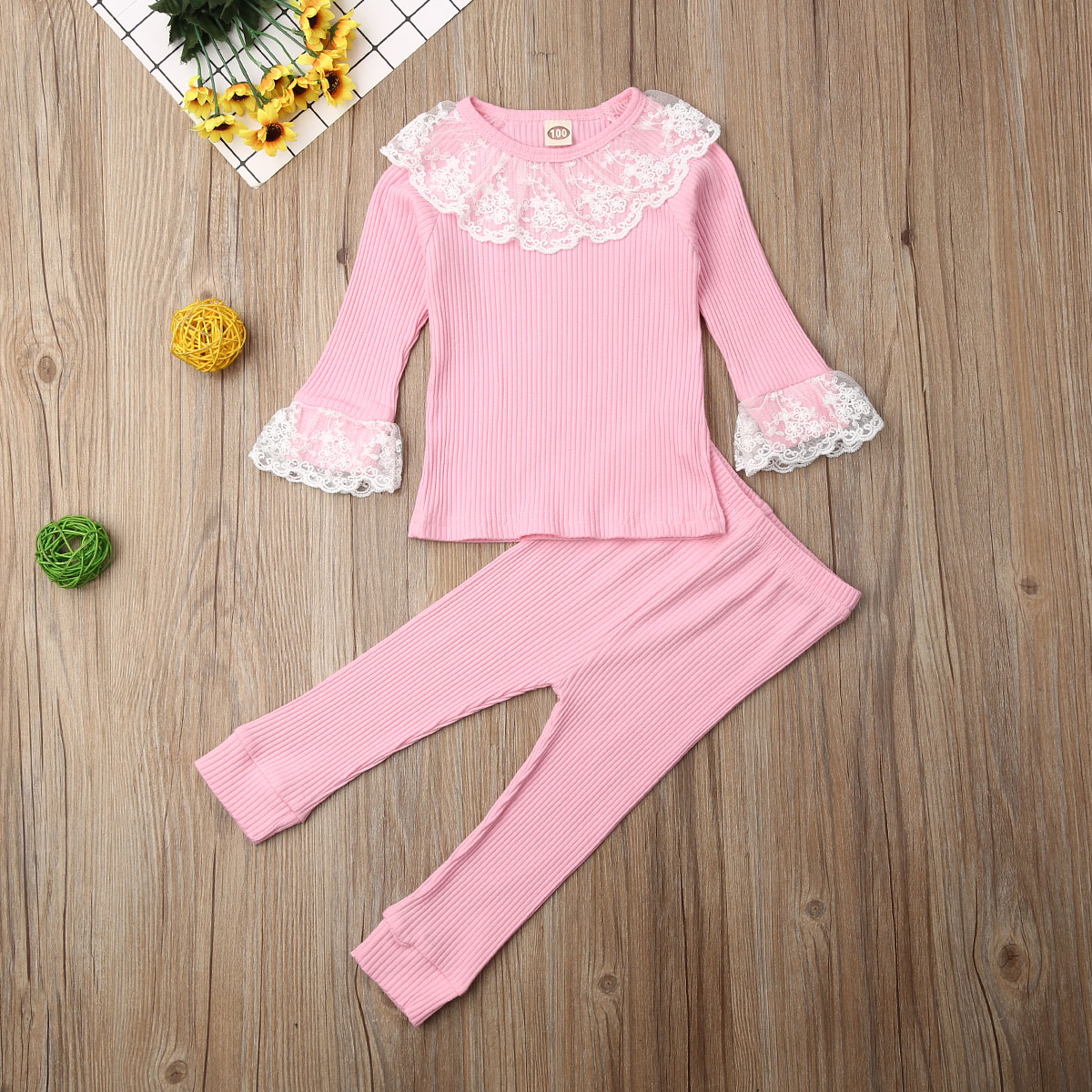 1-6Y Autumn Toddler Kids Baby Girls Clothes Sets P... – Grandado