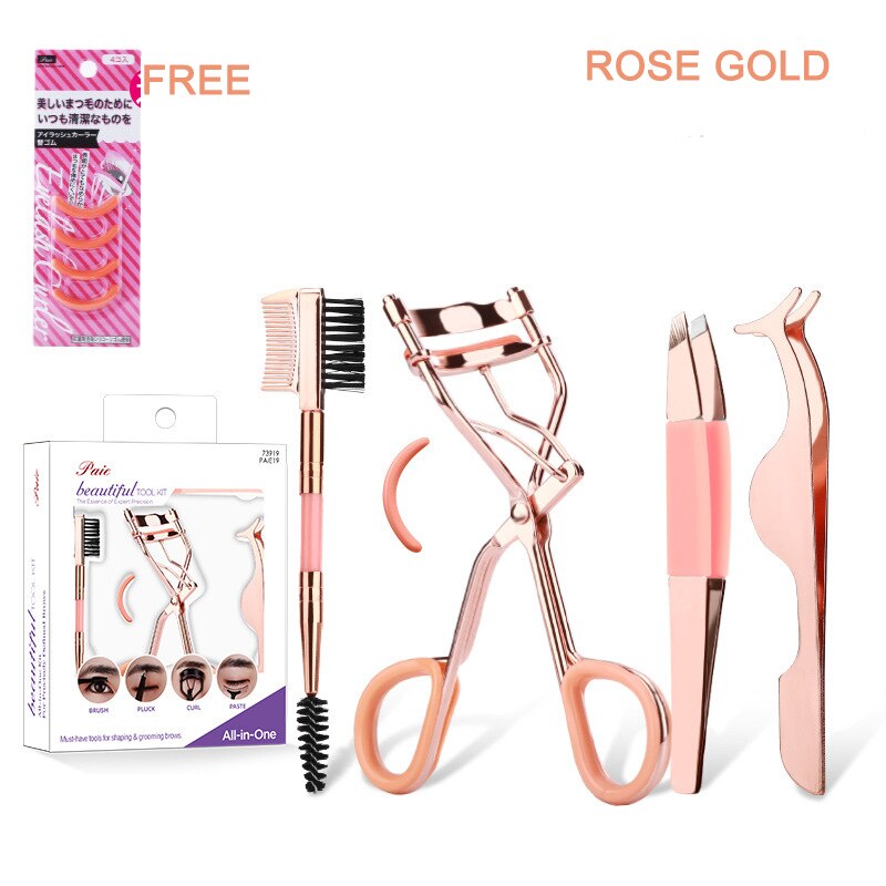 Eyelash Curler Set, 5 in 1 Eyelash Curler Kit with... – Grandado