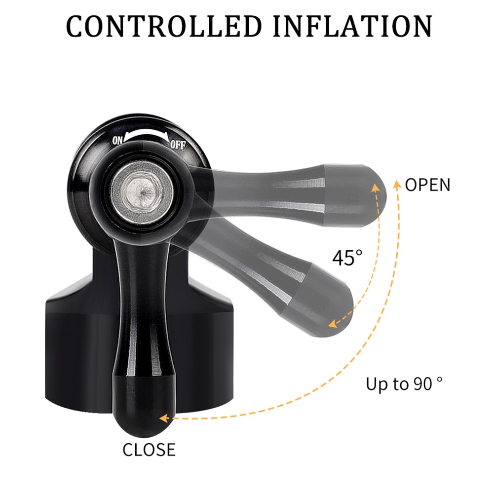 Portable Pistolet CO2 Mini Bicycle Air Pump Alumin... – Grandado