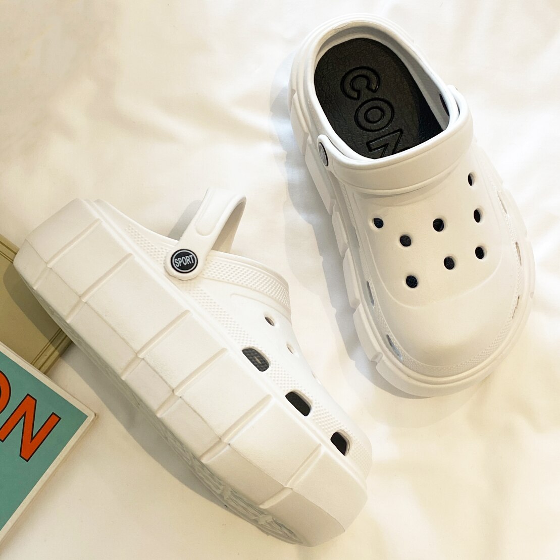 Zapatillas de verano para mujer, sandalias de plat... – Grandado