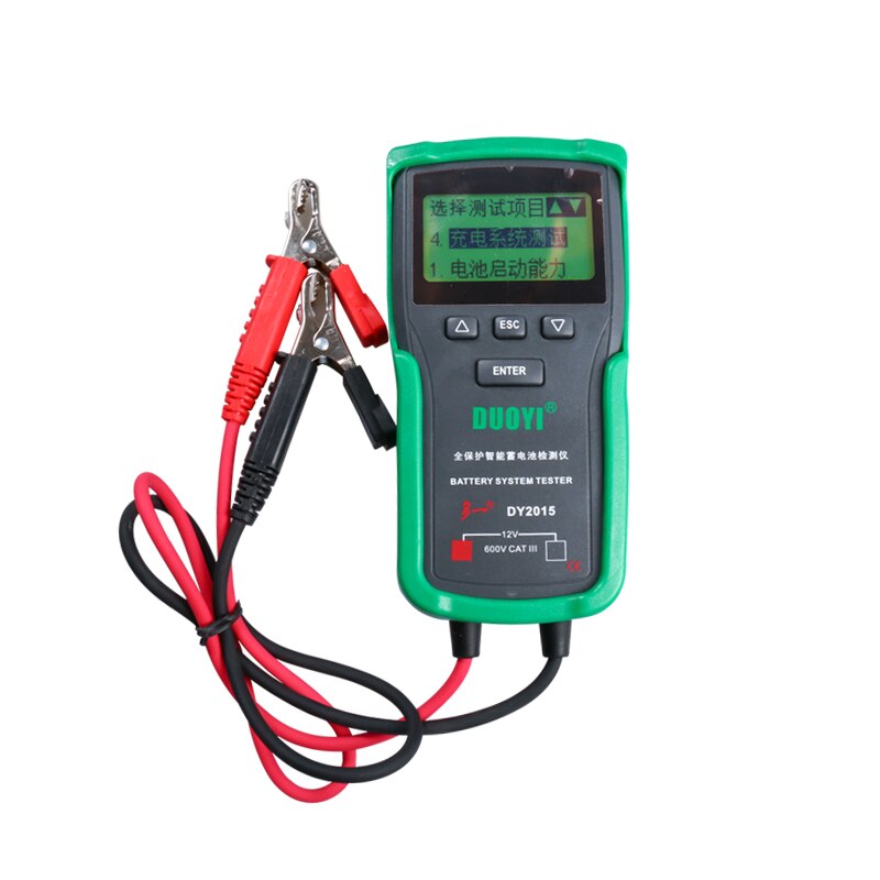 DUOYI DY2015A 12V Car Battery Tester Tools Lead Ac... – Grandado