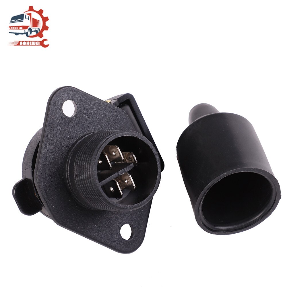 AOHEWEI 3 Pin Trailer Socket Connector 12V 3 Pole ... – Grandado