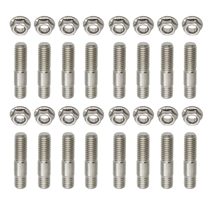 16pcs M8 Stainless Steel Exhaust Studs and Flange ... – Grandado
