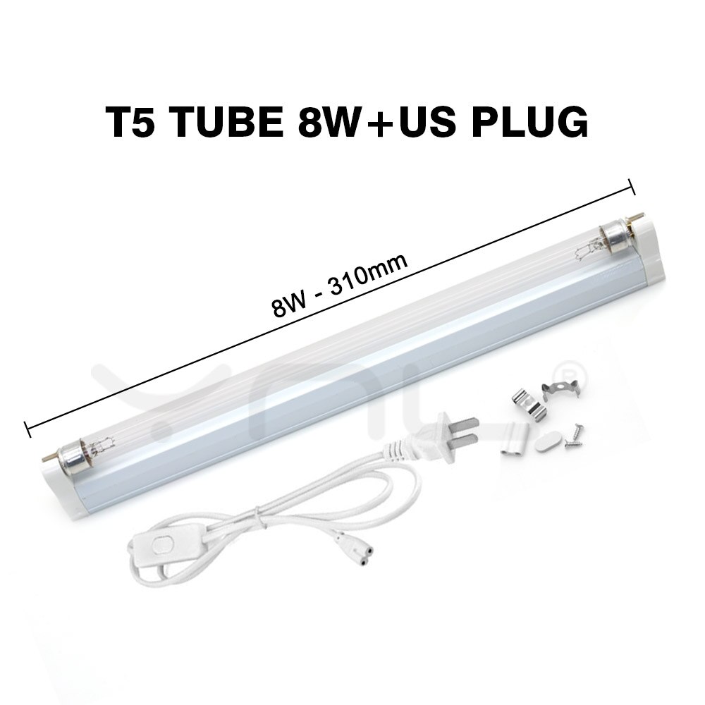 8w 6w 220v ultravioletti uv sterilointilamppu t5 ... – Grandado
