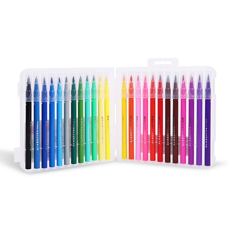 Soft-tip watercolor pen water-soluble children's c... – Grandado