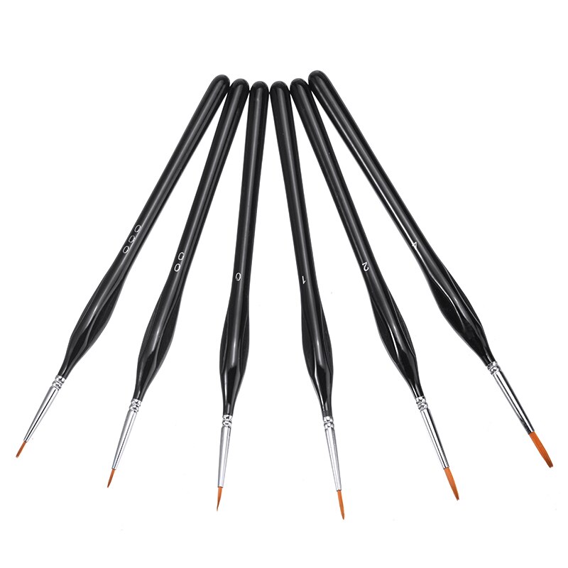6Pcs Detail Paint Brushes Extra Fine Detail Paint ... – Grandado
