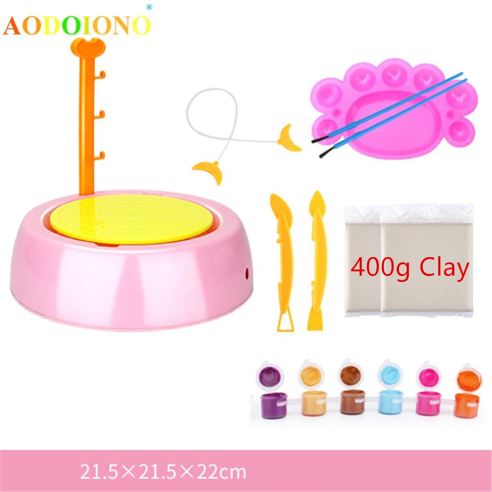 DIY Handwork Ceramic Pottery Machine Kids Craft To... – Grandado